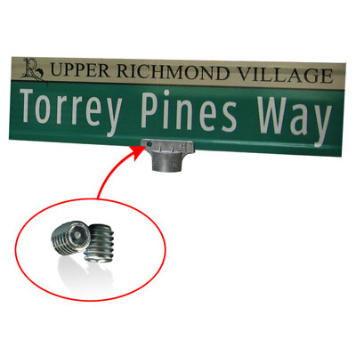 Street Name Blades & Hardware | INPS Traffic