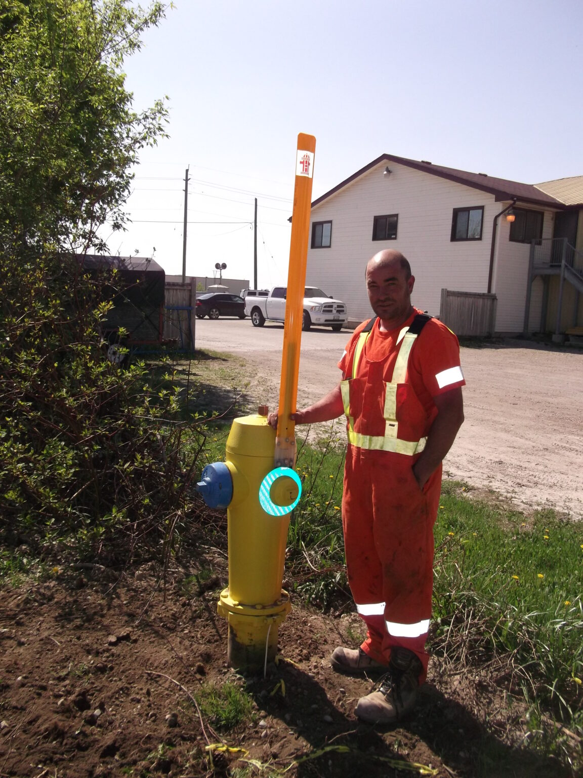 Fire Hydrant Rings / Markers - International Name Plate Supplies Ltd.