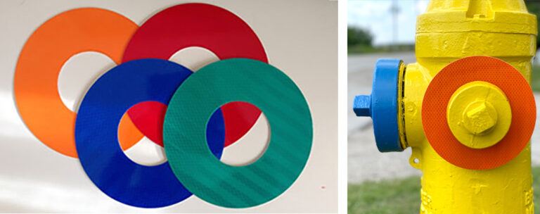 Fire Hydrant Rings / Markers - International Name Plate Supplies Ltd.