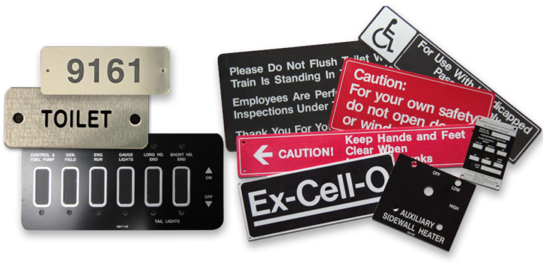 Serial Plates & Industrial Labels - International Name Plate Supplies Ltd.