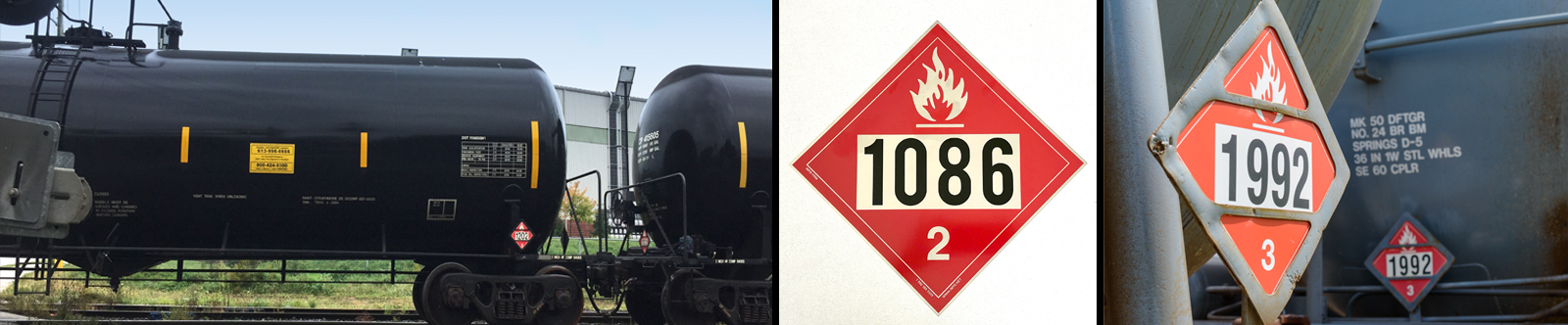 Fire-Resistant Hazmat Placards - International Name Plate Supplies Ltd.