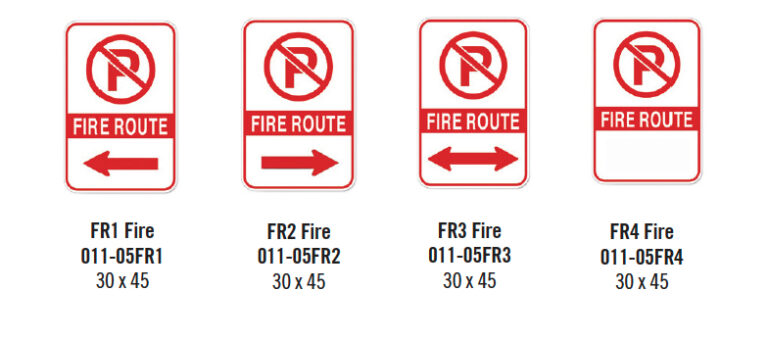 Understanding Fire Route Signage Ensures Safety - International Name ...