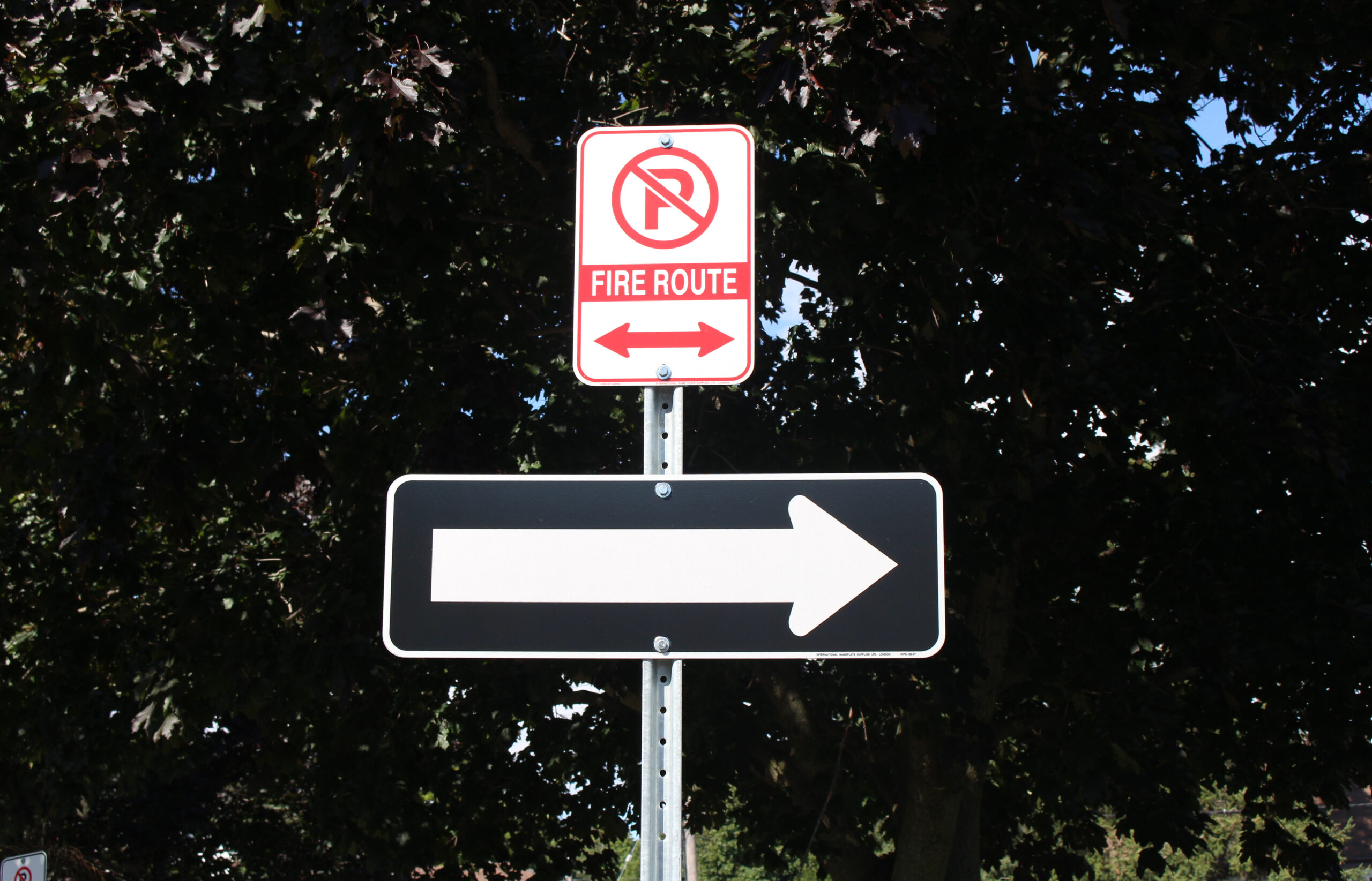 Understanding Fire Route Signage Ensures Safety - International Name ...