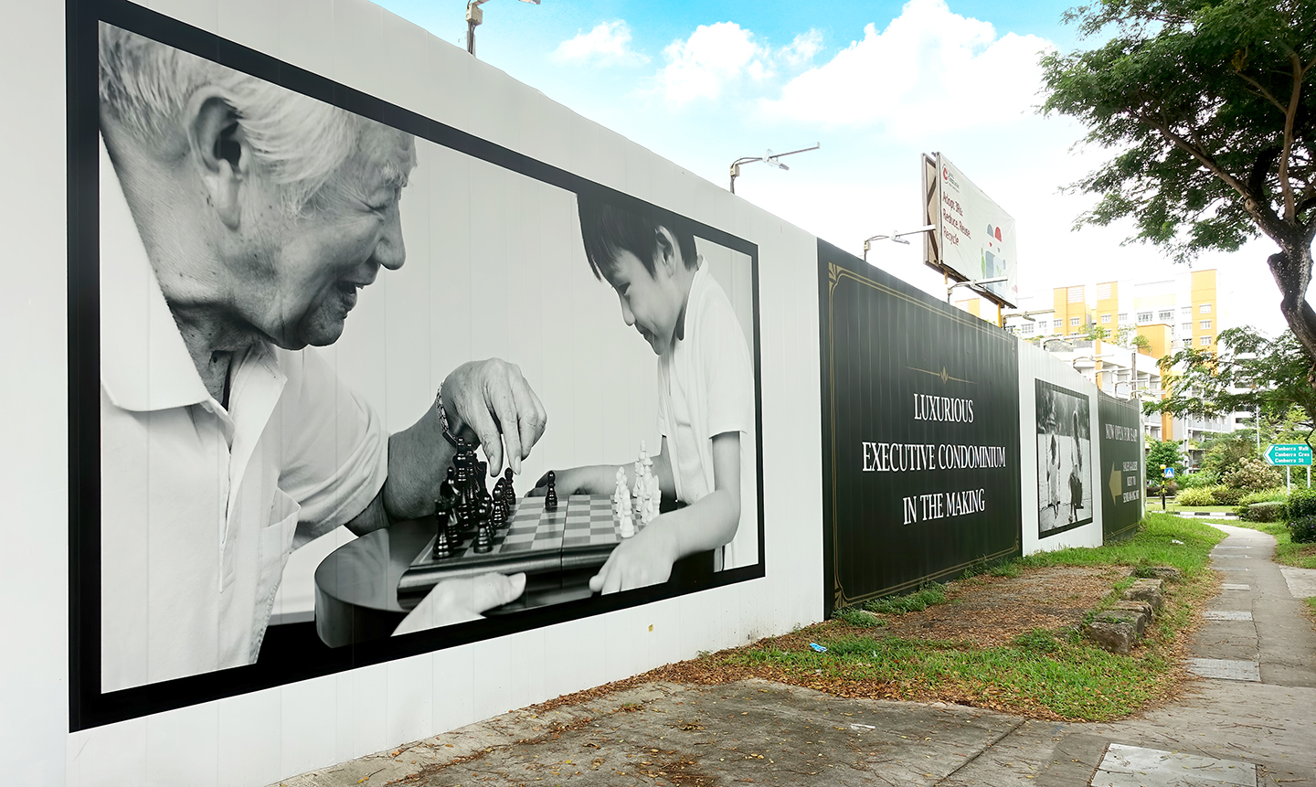 Hoarding Graphics - International Name Plate Supplies Ltd.