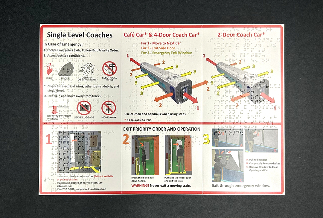 Passenger Safety Briefing Cards - International Name Plate Supplies Ltd.