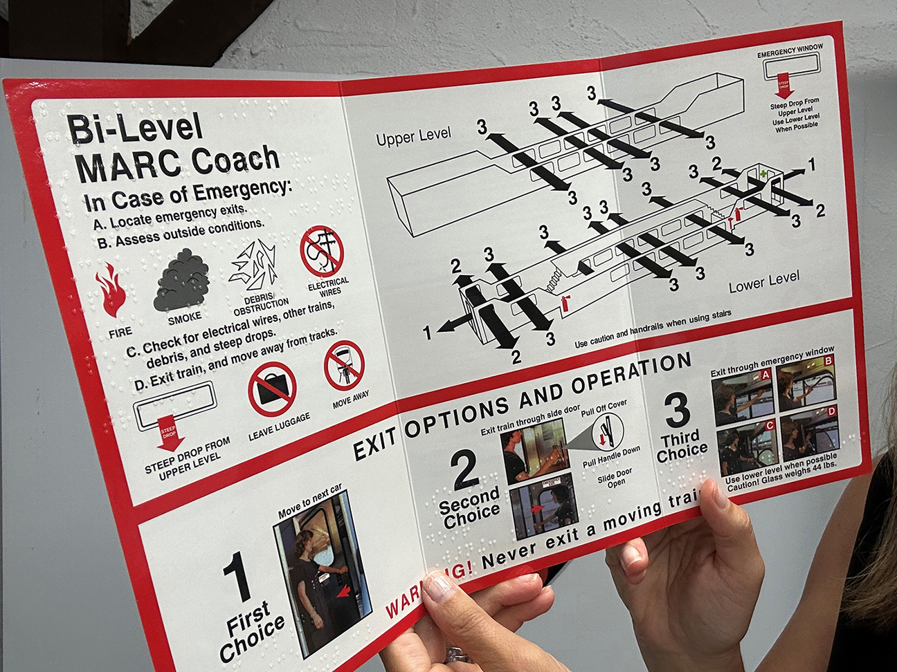 Passenger Safety Briefing Cards - International Name Plate Supplies Ltd.