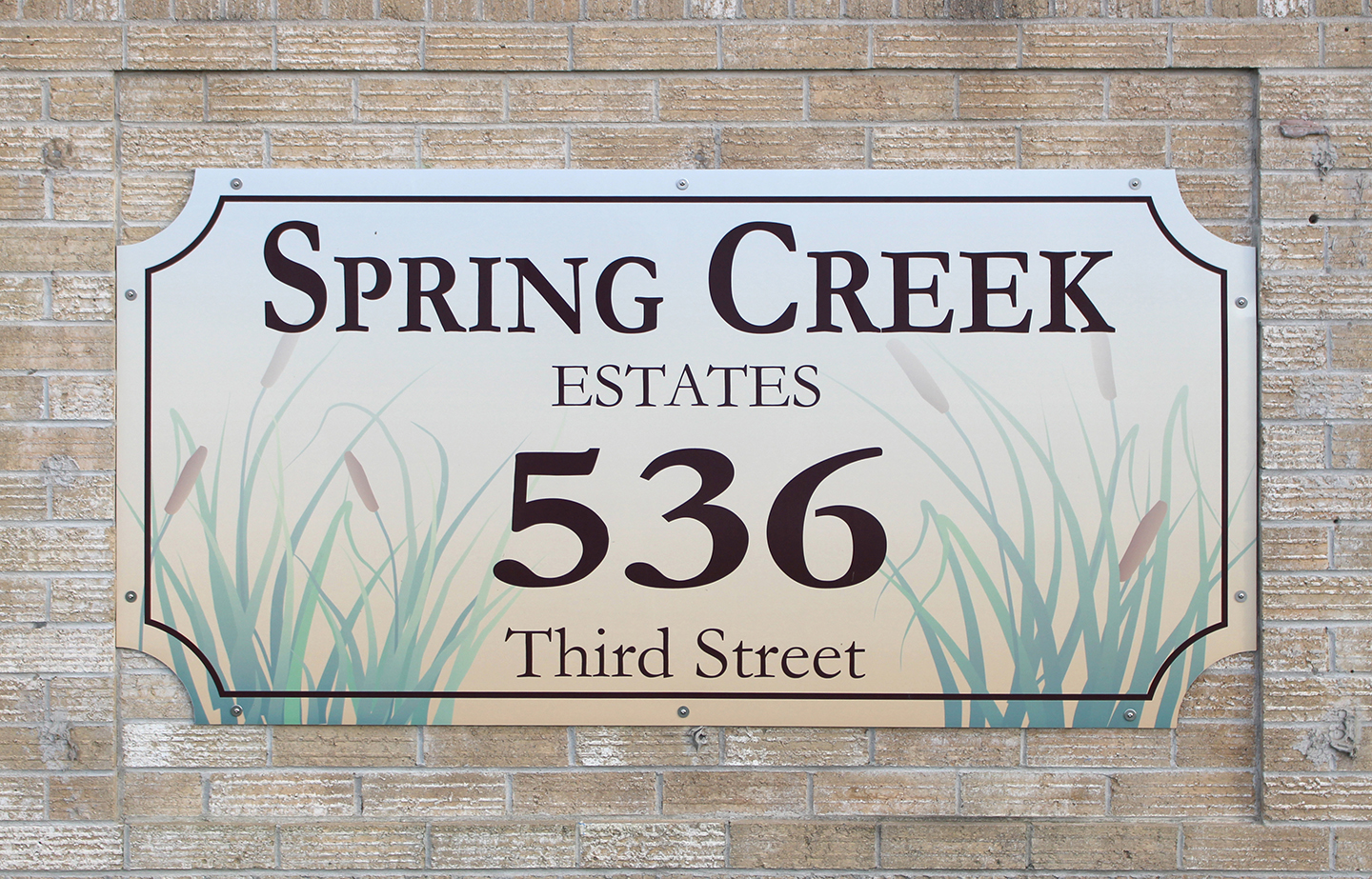 Custom Outdoor Information Signs - International Name Plate Supplies Ltd.
